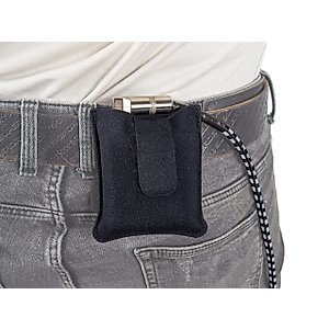 URSA Live Pouch: Premium Belt & Instrument Strap Pouch for Wireless Transmitters & Receivers. Quick and Secure Removal and Attachment. Compatible with Line 6, Sennheiser, Shure & More (Medium)