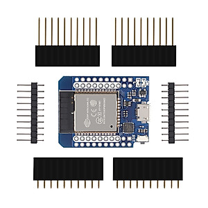 6Pcs ESP32 D1 Mini NodeMCU D1 Board MH-ET Live MiniKit for ESP32 WiFi Module Bluetooth Internet of Development Board Based ESP8266 Fully Functional with Pins for WeMos D1 DIY Kit