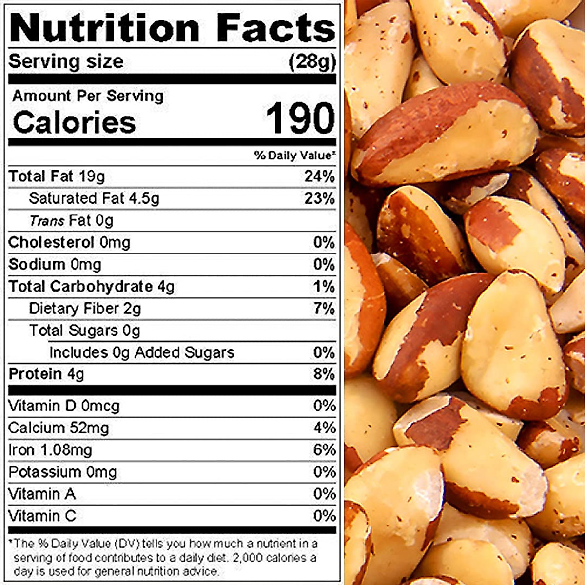 Brazil nuts, "Crispy n' Fresh" Raw Shelled Whole FANCY Grade, Brazil Origin, KETO, Vegan, Non-GMO And Natural, Superior, Packed in a 5 lbs. (80 oz.) Resealable pouch bag by Presto Sales LLC