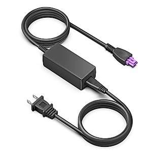 HKY 22V AC Adapter compatible with HP Printer 0957-2403 0957-2385 HP Deskjet 1010 1012 1510(not PSC 1510) 1512 1513 1514 1518 2515 2548 2540 2541 2542 2543 2544 2546 2546R 2548 2549 Power Supply Cord