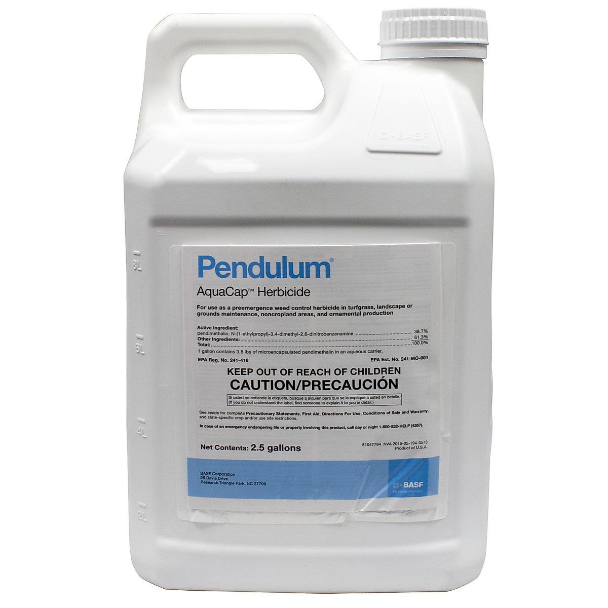 Pendulum AquaCap Preemerge Crabgrass Control in lawns - 2.5 gallon