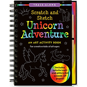 Unicorn Adventure Scratch and Sketch: An Art Activity Book for Creative Kids of All Ages