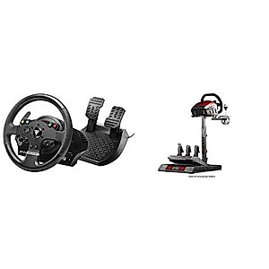 Thrustmaster TMX Force Feedback Racing Wheel (XBOX Series X/S, XOne & Windows) with Next Level Racing Wheel Stand Lite (NLR-S007)