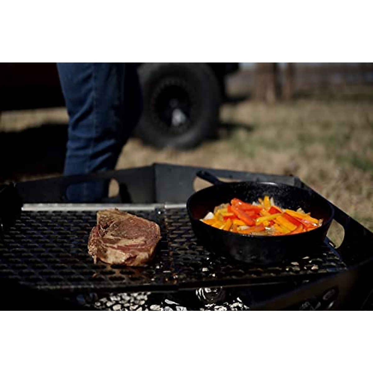 Rough Country Stainless Steel Grill Grate for Collapsible Fire Pit - 117517