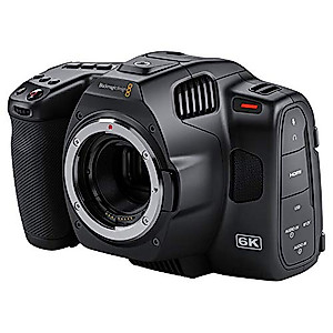 Blackmagic Design Pocket Cinema Camera 6K Pro Bundle with 64GB Pro Memory Card, Li-Ion Battery Pack & Charger