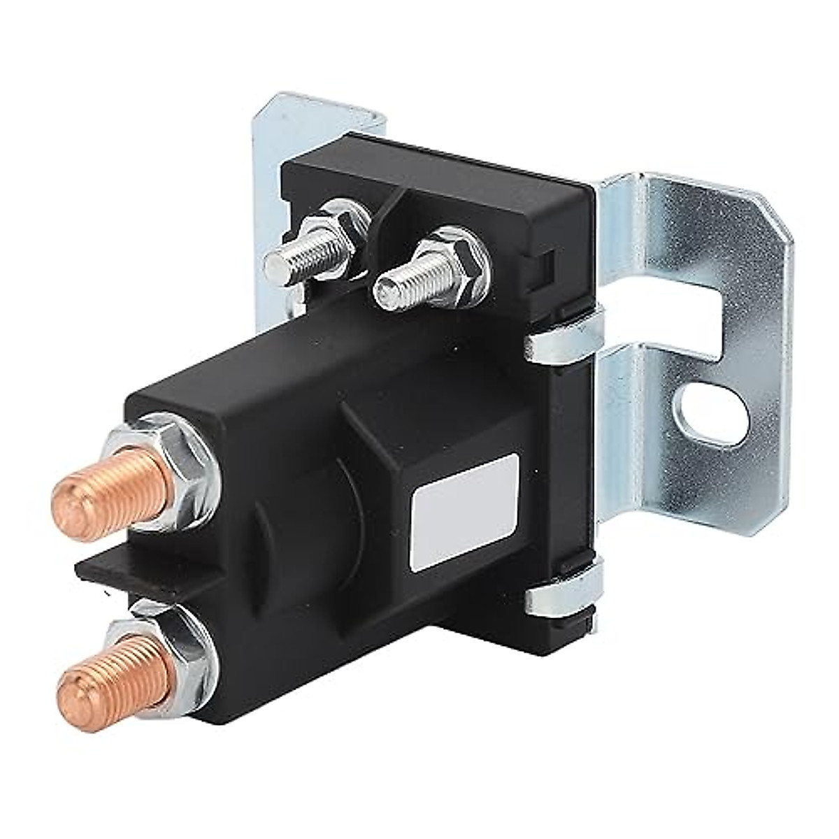 Starter Solenoid, Quick Response Sealed Lawn Mower Starter Relay Solenoid 200A Easy to Install Terminal Post Type Long Service Life ABS Brass Forklifts (24V)