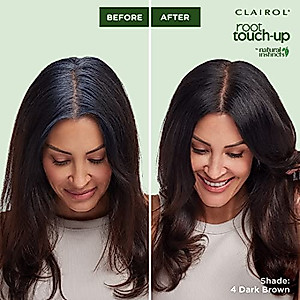 Clairol Root Touch-Up by Natural Instincts Permanent Hair Dye, 5 Medium Brown Hair Color, Pack of 1