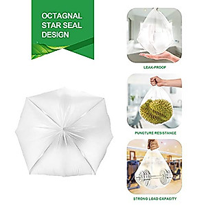 Small Clear Trash Bags FORID 1.2 Gallon Tiny Garbage Bags 220 Count Wastebasket Bin Liners for Bathroom Bedroom Office Garbage Can 5 Liters - Durable & Thick Can Liners