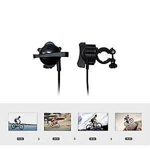 Signature Fitness Bike Trainer Stand Steel Bicycle Exercise Magnetic Stand with Front Wheel Riser Block, Black Classic