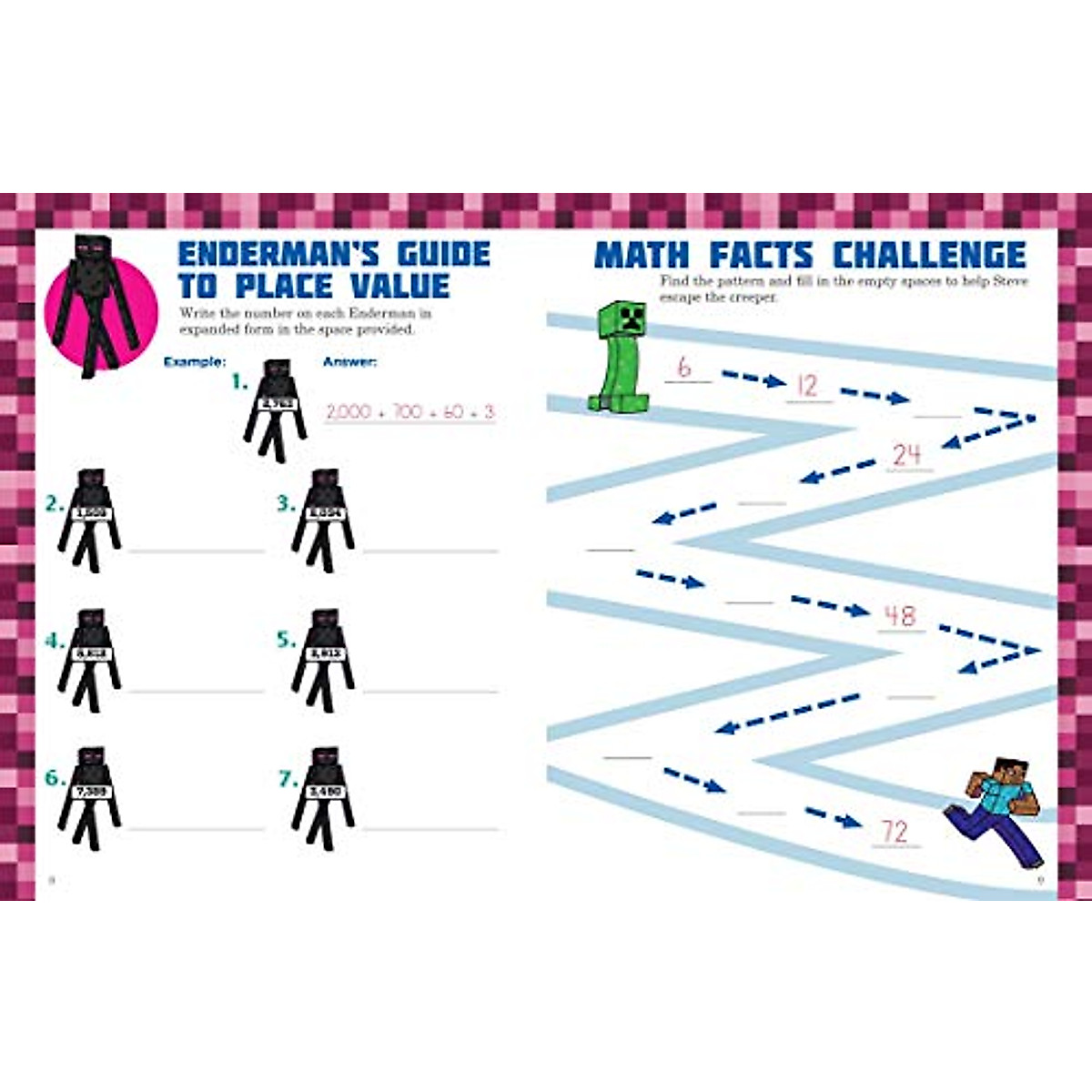 The Best and Biggest Fun Workbook for Minecrafters Grades 3 & 4: An Unofficial Learning Adventure for Minecrafters