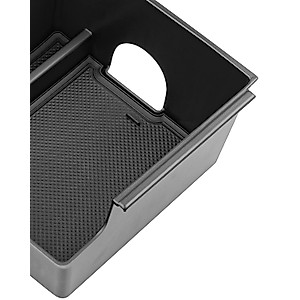 Ecarzo Center Console Organizer for 2021 2022 2023 2024 Ford Bronco Console Tray Storage Box Accessories Upgrade