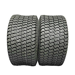 AutoForever 18x8.50-8 Lawn Mower Tubeless Tires 18-8.50-8 4 PLY Turf Tractor Lawn Garden Golf Cart Tire 18x8.50x8 Tubless Tire Max Load 815Lbs Set of 2