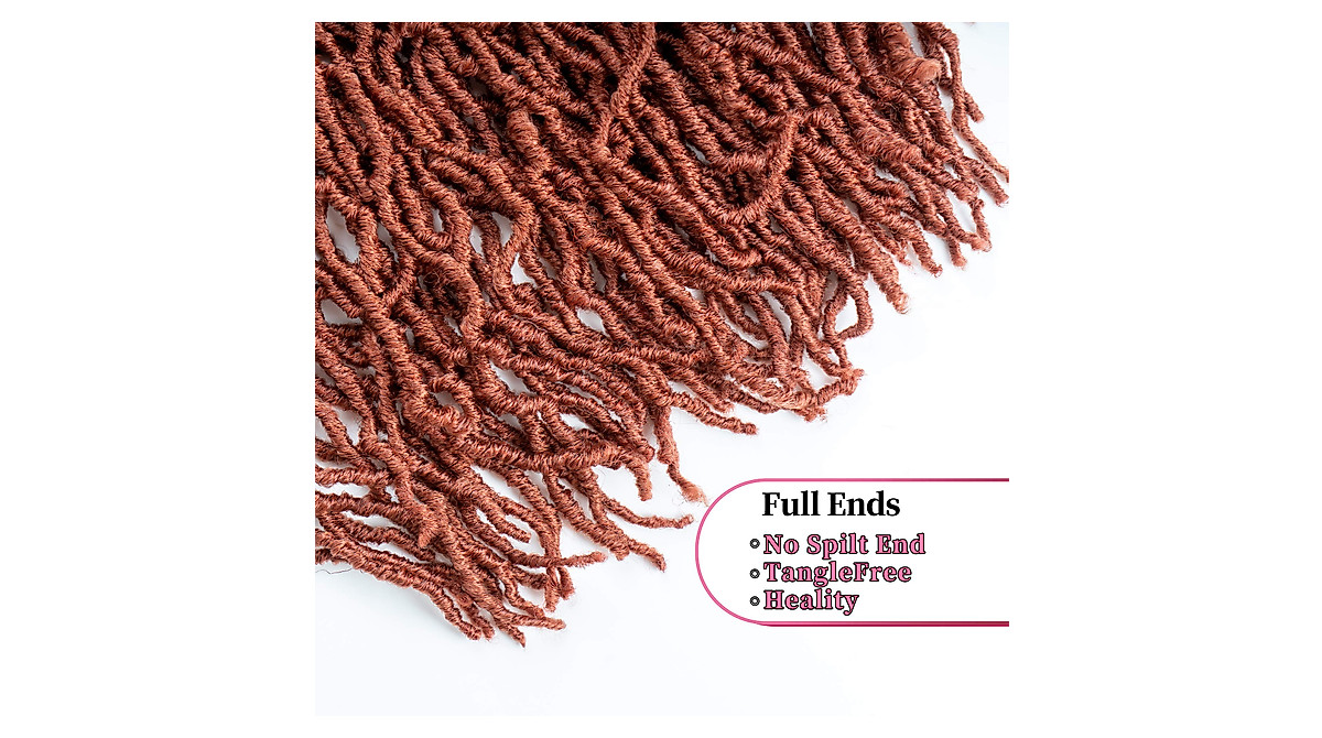 36" Soft Locs Crochet Hair - Goddess Locs Braids