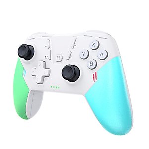 Uberwith Switch Pro Controller for Switch/Switch Lite, Wireless Pro Controller Gamepad Joystick for Nintendo Switch Console, Support NFC/Motion sensor/Awaking-up System Function(Animal Crossing)