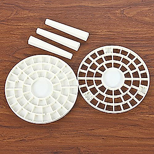 Youfui 49 Holes Paint Brush Holder Stand-Artist Paint & Makeup Brushes Holder for Pens, Pencils or Small Tools