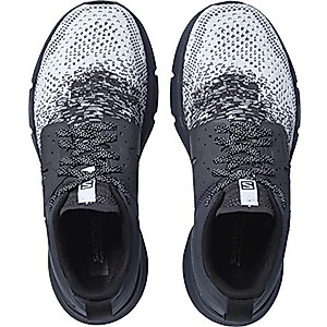 Salomon Predict SOC Running Shoes for Women, White/Ebony/Black, 11.5