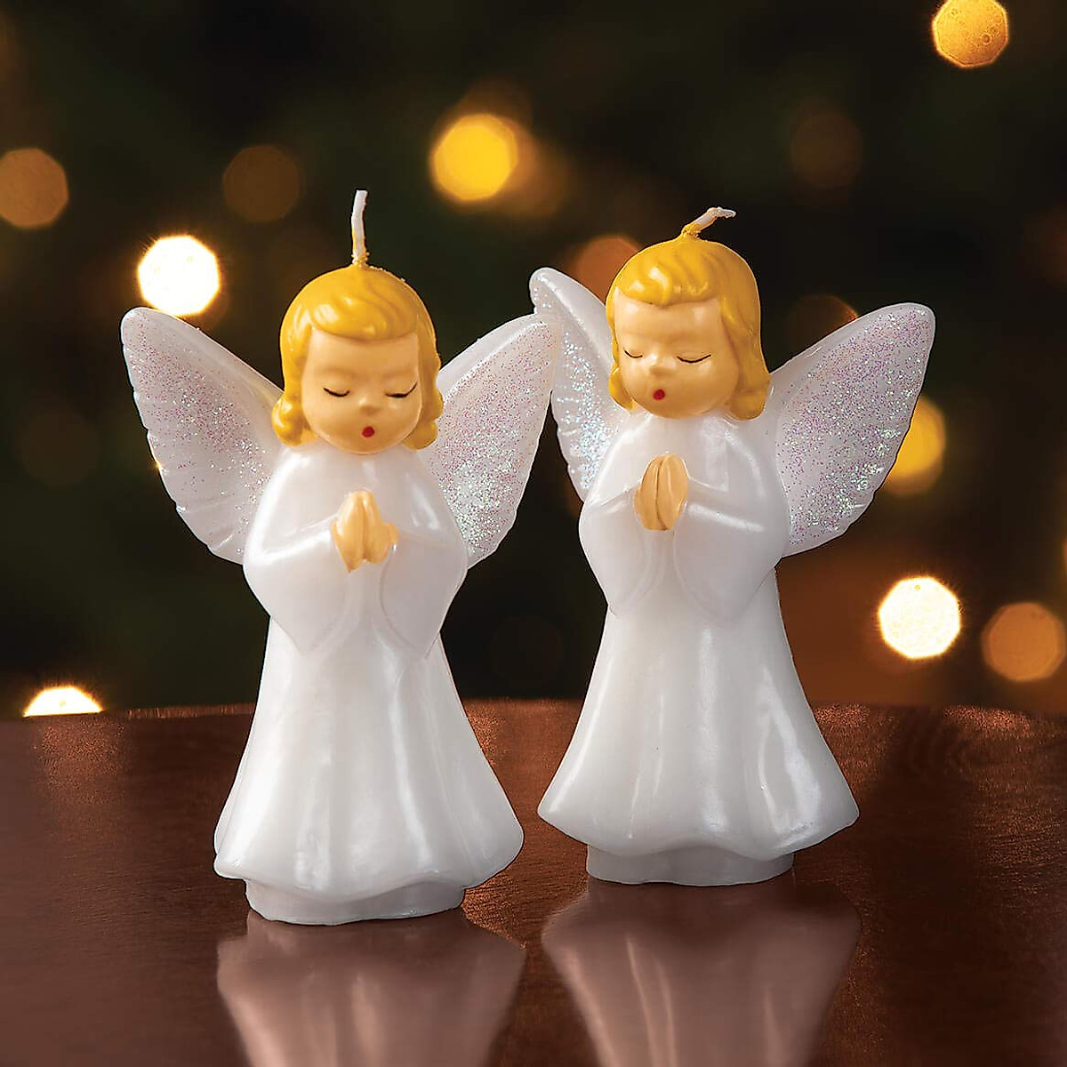BW Brands Decorative Festive Praying Cherub Angel Set