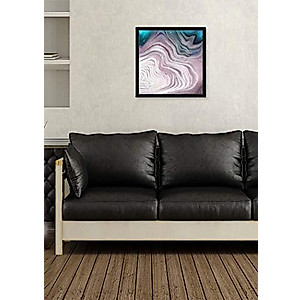Maxfield Home Ripple Effect Framed Wall Art, 20'' x 20'', Multi-Color