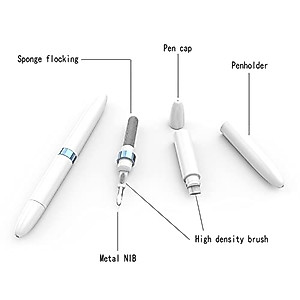 Earbuds Cleaning Pen 4 in 1 Multi-Function Airpod Cleaner Kit Soft Brush for Earphones Charging Box Accessories, Computer, Camera and Mobile Phone