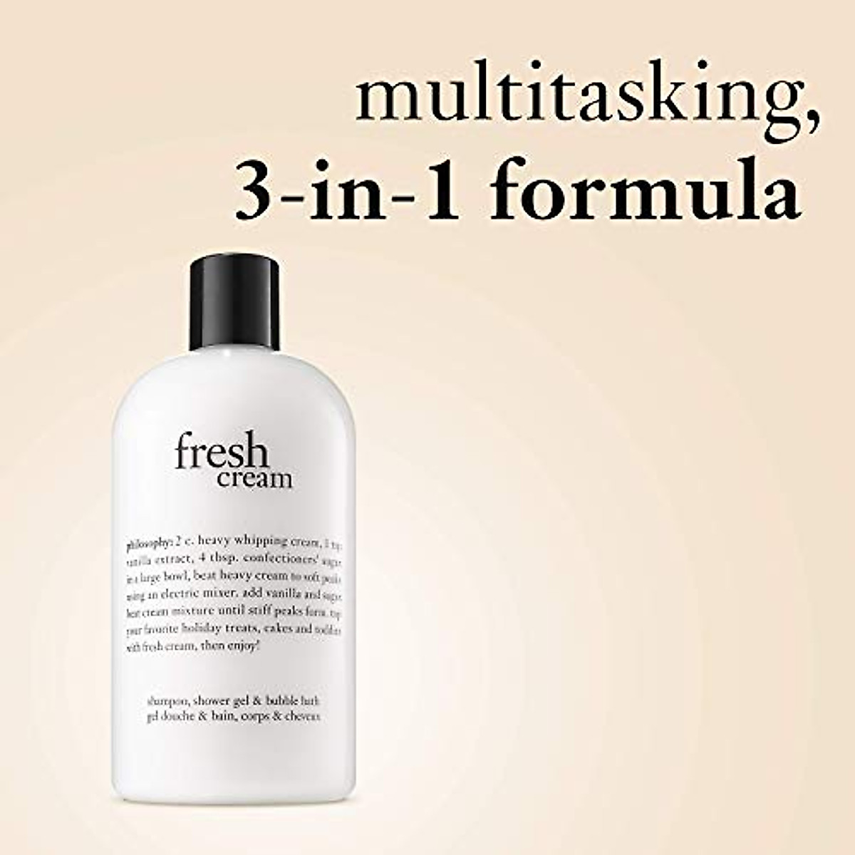 philosophy fresh cream - shower gel, 16 Oz