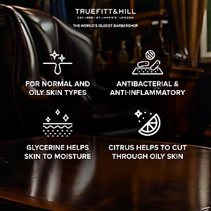 Truefitt & Hill Shaving Cream Tube - 1805 - Premium Glycerin-Based Lather, Smooth Glide, and Hydration for a Luxurious Shave - 2.65 oz