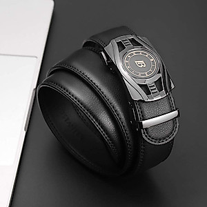 BOSTANTEN Men Leather Backpack bundle Mens Belts