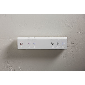 KOHLER 27142-CR-0 PureWash E700 Elongated Heated Bidet Toilet Seat with Remote Control, Bidet Warm Water, Adjustable Bidet Sprayer for Existing Toilets, White