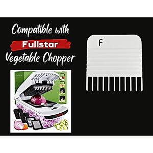 Vegetable Chopper Cleaning Tool 2 PACK - 3D Printed Cleaner Tool Rake for Fullstar Vegetable Chopper