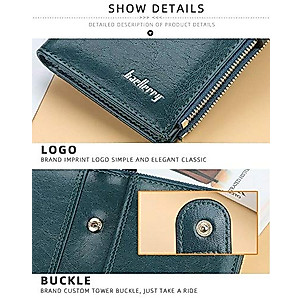 MICROSEVEN Women's Women Large Capacity Leather Double Zipper Long Purse Wallet Phone Bag (Baby Pink)