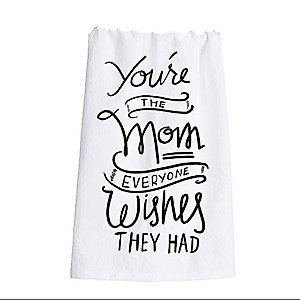 18TH STREET GIFTS Mom Kitchen Towel Set | Kitchen Gifts for Mom | Dish Towels with Sayings, Set of 2