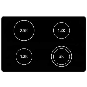 Frigidaire FFEC3025UB 30 Inch Electric Smoothtop Style Cooktop with 4 Elements in Black