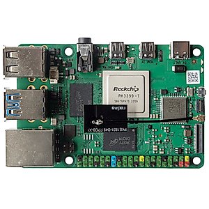 youyeetoo Rock PI 4C Plus (4C+) SBC, 4GB LPDDR4, Optional EMMC Capacity, Dual Screen,WI FI BT5.0 (UFL),Android 11/Ubuntu 20.04/Debian Bullseye