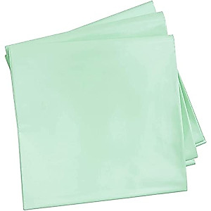 Sparkle and Bash Mint Green Plastic Rectangle Party Table Cloth Cover (3 Pack)