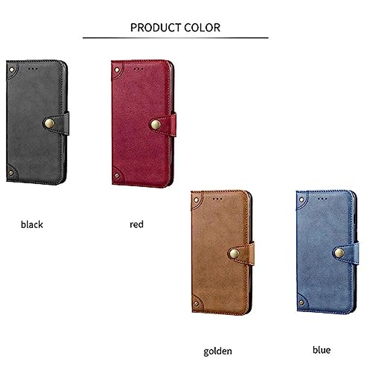 Wallet Case for Motorola ThinkPhone (6,6") + [3 Pack] Tempered Film Glass Screen Protector,YZKJSZ Flip PU Leather Case with Credit Card Slots and Stand Protective Cover - Brown