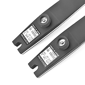 ZSHJGJR Foam Core ILF Longbow Limbs 64inch ILF Limbs 20-50lbs Compatible for 19" Bow Riser for Archery ILF Takedown Longbow Limbs Replacement Right Hand (45lbs)