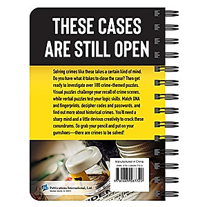 Brain Games - To Go - Forensic Puzzles: Investigate Crime Puzzles - Match DNA and Fingerprints - Decode Clues - Figure Out Who Done It