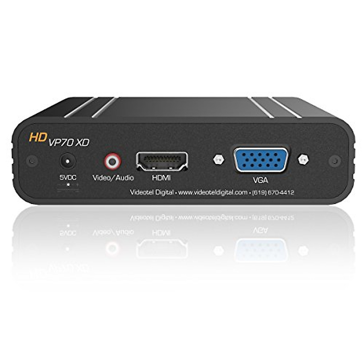 Videotel Digital Industrial Grade Auto Looping Digital Signage Media Player for rugged use. Auto On, Auto Play & Auto Seamless Loops video files, or picture files.