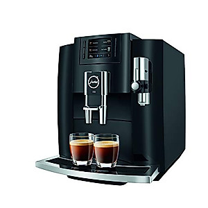 Jura E8 (NAA) 4th Gen Automatic Coffee Machine (Piano Black)