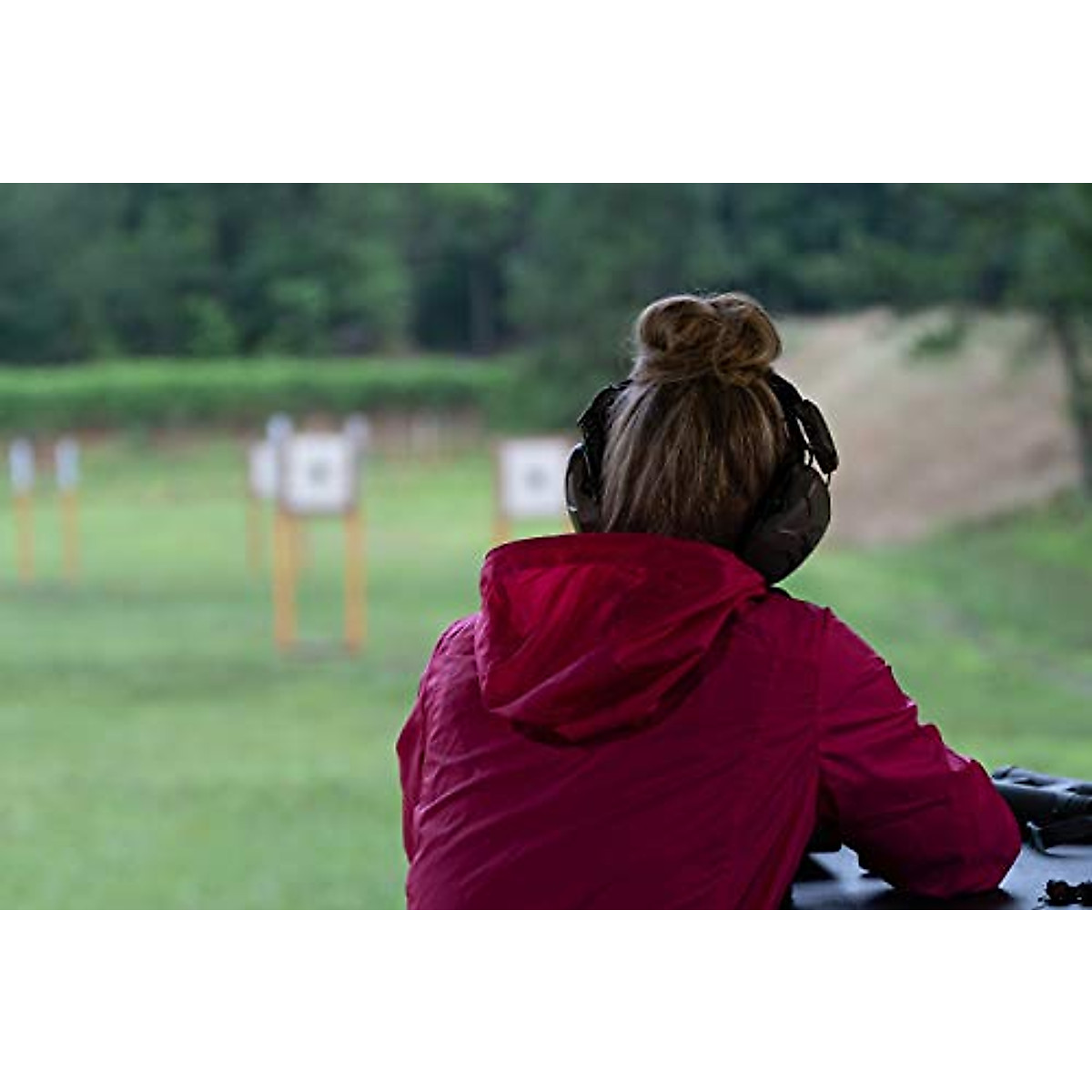 WALKER'S XCEL 100 Digital Electronic Muff W/Voice Clarity, Advanced Circuit, 4 Listening Modes, Beige (GWP-XSEM)