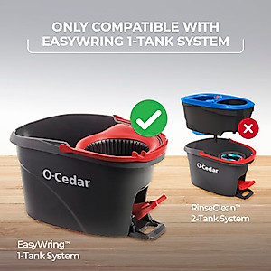 O-Cedar EasyWring Spin Mop Microfiber Refill