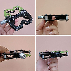 Bike Pedals Metal Flat Pedals Fooker Pedals Pedals For Road Bike Bike Pedals Pedals For Mountain Bike Bicycle Pedals Mtb Pedals Pedal Pedals Mountain Bike Pedals Metal Pedals red,free size