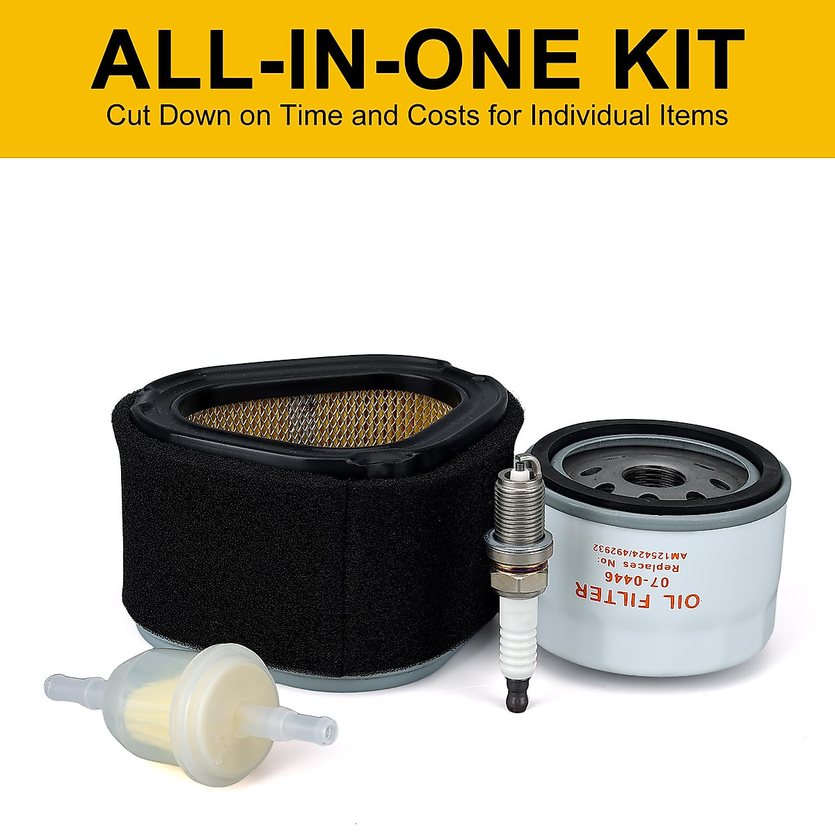 Panari LT155 LT133 STX38 Air Filter Maintenance Kit for M92359 LX173 LG191 STX30 LTR155 Scotts S1642 SST15 GY20574 LG191 AM123553 AM121608 Lawn Mower Tractor