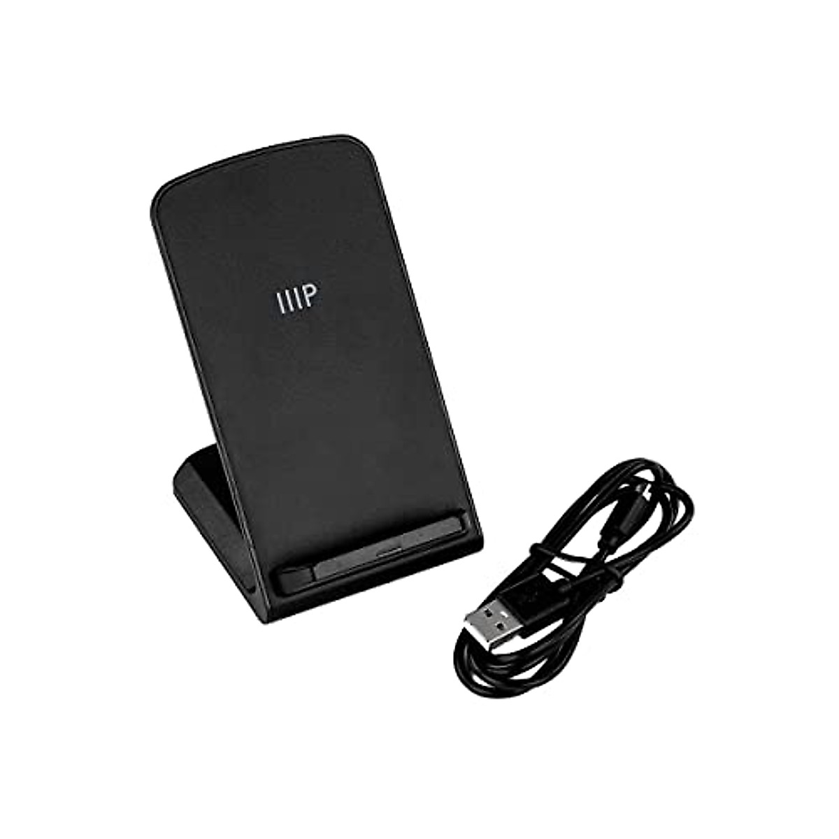 Monoprice Qi Certified 10W Wireless Charging Stand for iPhone 13Pro Max 13 Pro 13 12 12PRO 11 11Pro X Xr Samsung Galaxy Qi-Certified Phones