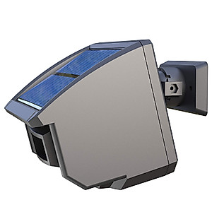 Extra Solar Wireless Outdoor Weatherproof Motion Sensor/Detector for HTZSAFE Alarms-1/4 Mile Wireless Transmission Range-Up to 50FT Sensor Range 3 Adjustable Sensitivities