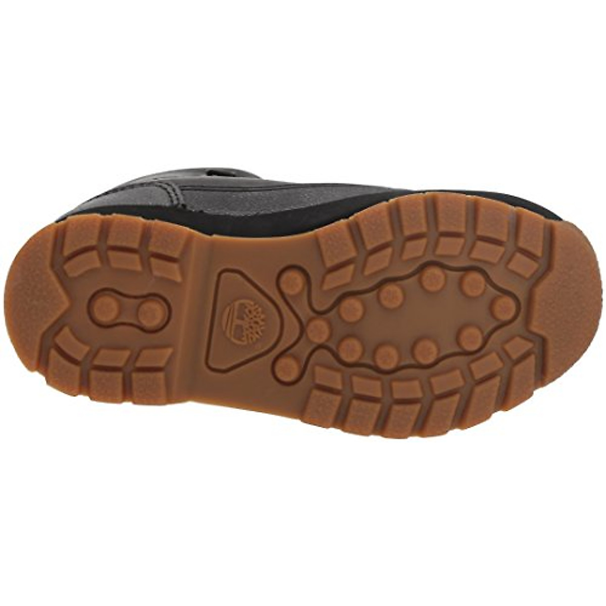 Timberland Unisex-Kid's Euro Hiker Shell Toe Fashion Boot, black full grain, 6.5 Medium US Big Kid