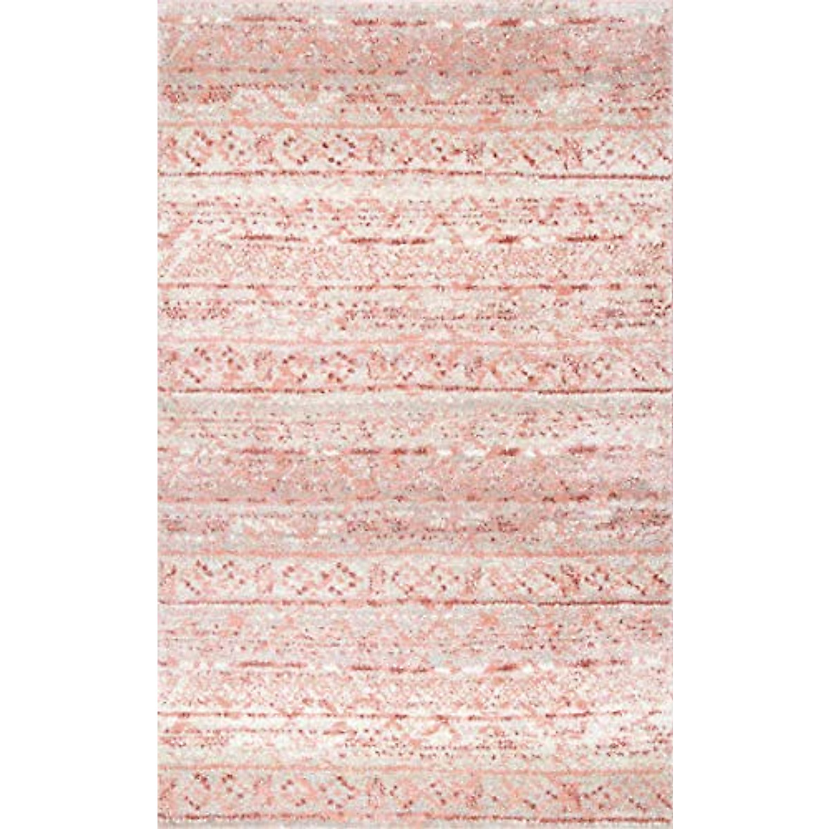 nuLOOM Transitional Moroccan Hattie Area Rug, 9' x 12', Pink