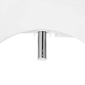 Brondell EM617 Swash Elongated Electronic Bidet Seat, Fits Elongated Toilets, White