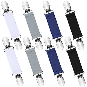 URATOT 8 Pieces Dresses Shawl Clip Retro Sweater Collar Clips Retro Cardigan Clip Shawl Clips Glove Clips Men and Women