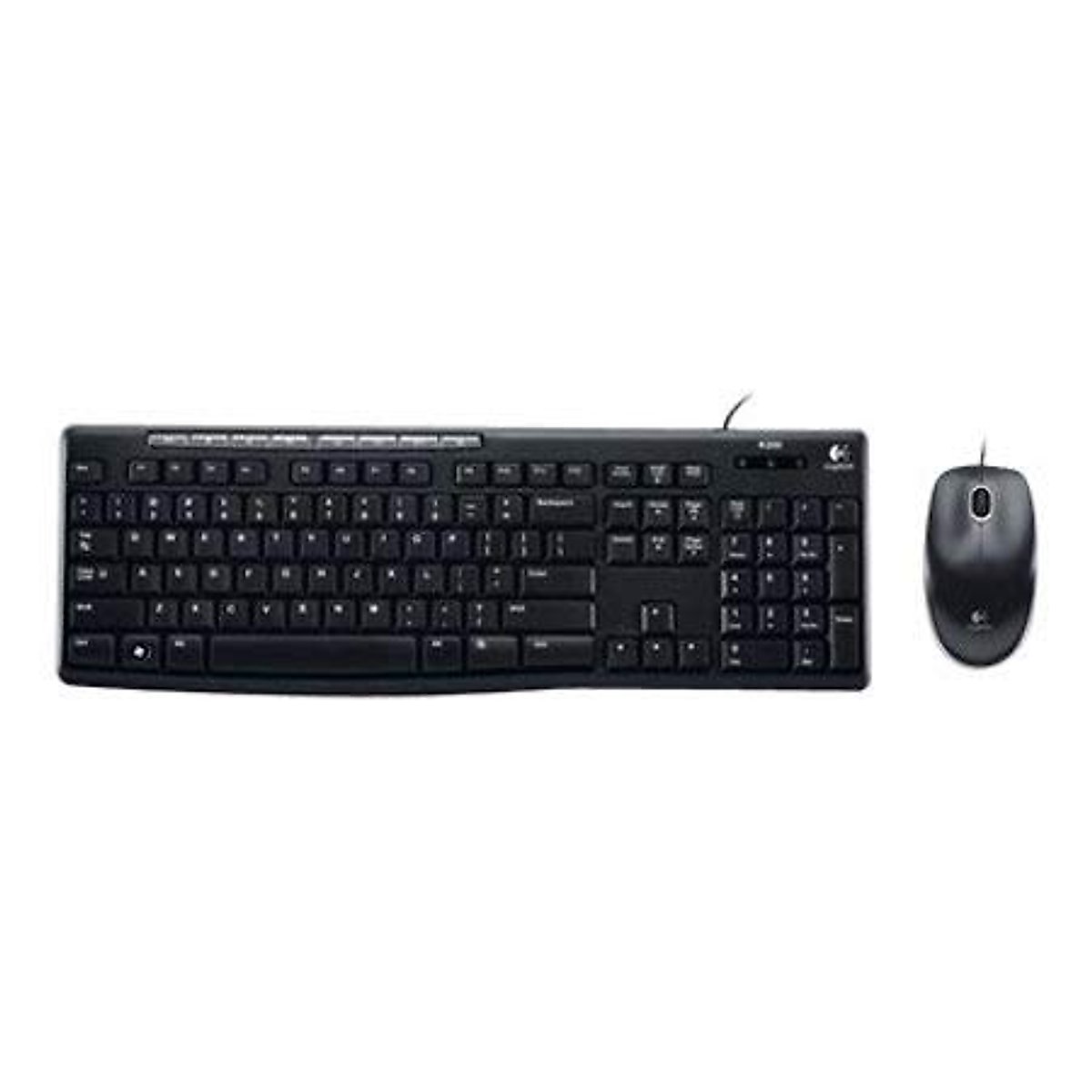 Logitech Media Combo MK200 Full-Size Keyboard and High-Definition Optical Mouse (920-002714)