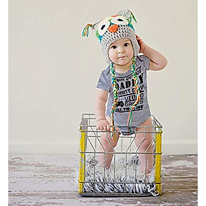 Loveternal I'm Proof Daddy Doesn't Play Video Games Baby Boys Romper Newborn Summer Outfits Jumpsuits for 3-6 Months Onsies Baby Boy Soft Cotton Aunt Onsies Baby Clothes Pregnancy Gift